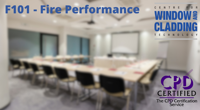 F101 - Fire performance of facades | CWCT